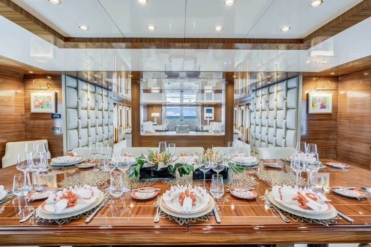 OCEANOS yacht for charter (Mondomarine, 49.23m, 2006)